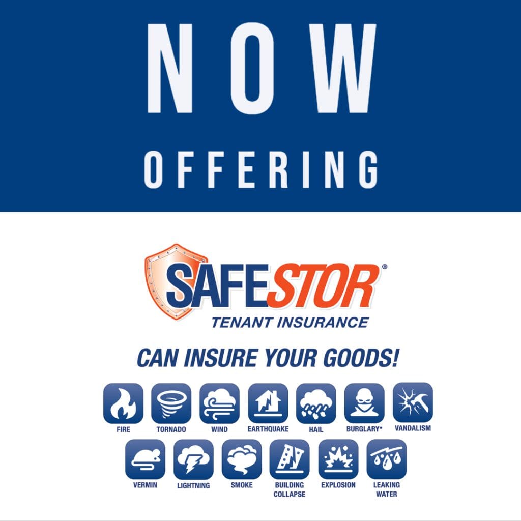 Tigers Eye Self Storage Tenant Insurance